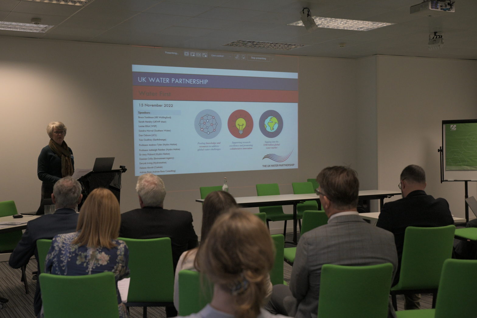 UKWP Water First Event - The UK Water Partnership
